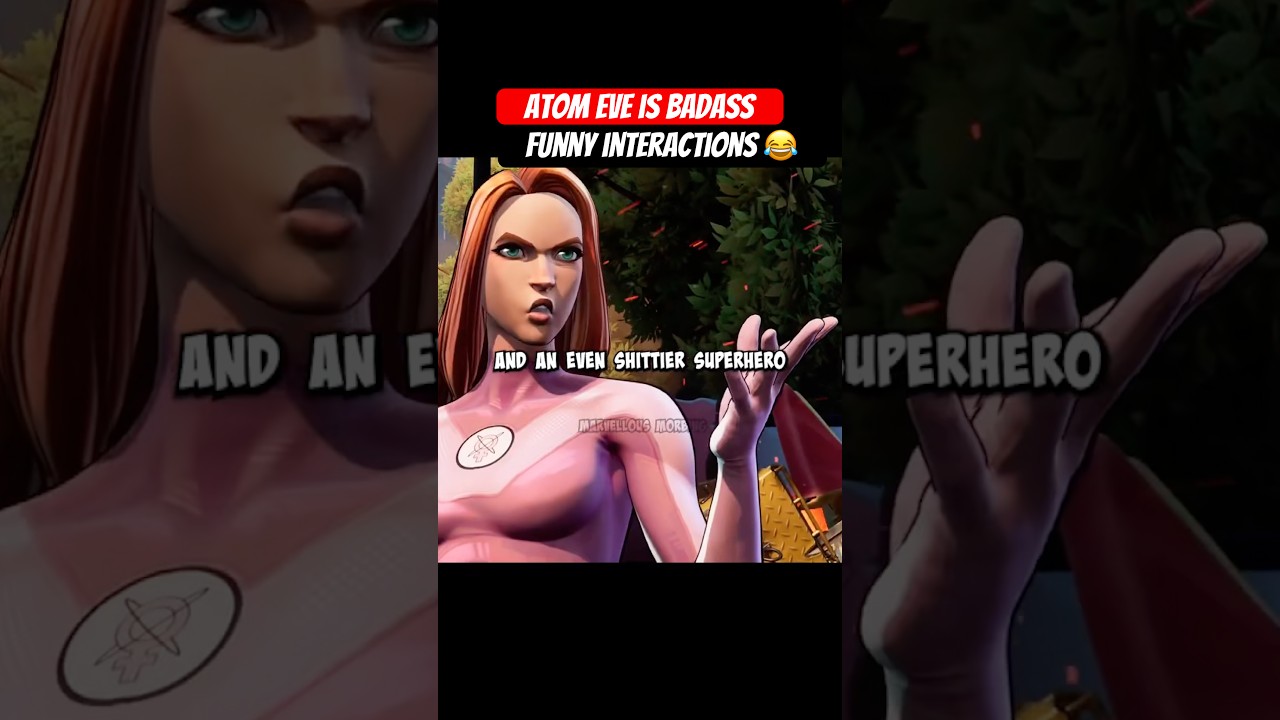 Atom Eve Funny Interactions 😂 #invinciblevs #invincible