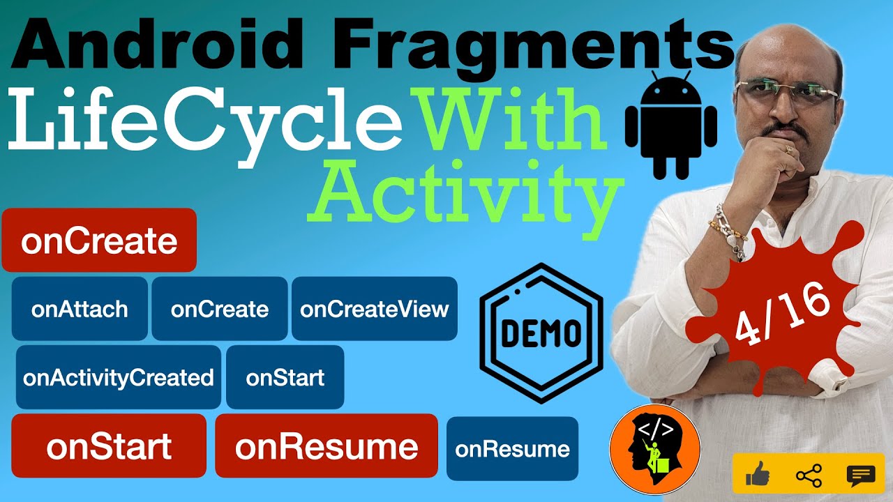 Fragments - Part 4, Lifecycle & correlation with Activity