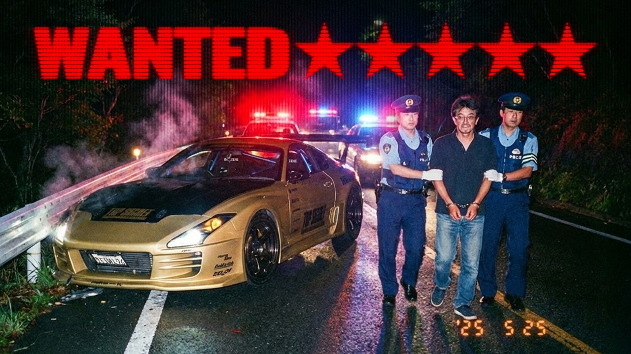 Japan's Most Wanted Street Racer was Finally Arrested…