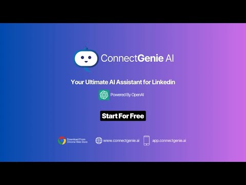 ConnectGenie - Linkedin AI Assistant - Chrome Web Store