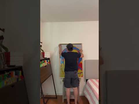 Nathan’s World Mosaic Portrait out of 600 Rubik Cubes#yt #trending #viral #youtube #video #ytshort