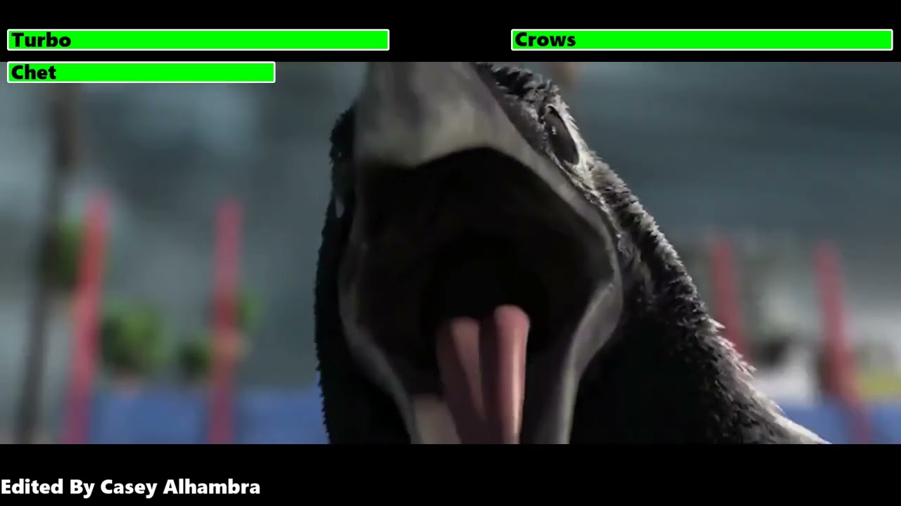 Turbo (2013) Crow Scene with healthbars