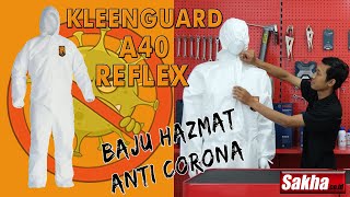 KLEENGUARD A40 97920 Liquid & Particle Protection Coveralls Satuan Pc ...