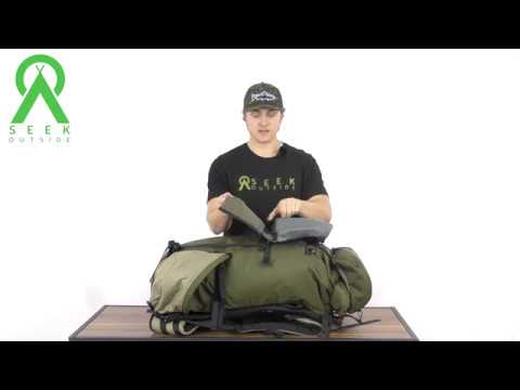 Seek Outside Backpack Top Lid Green