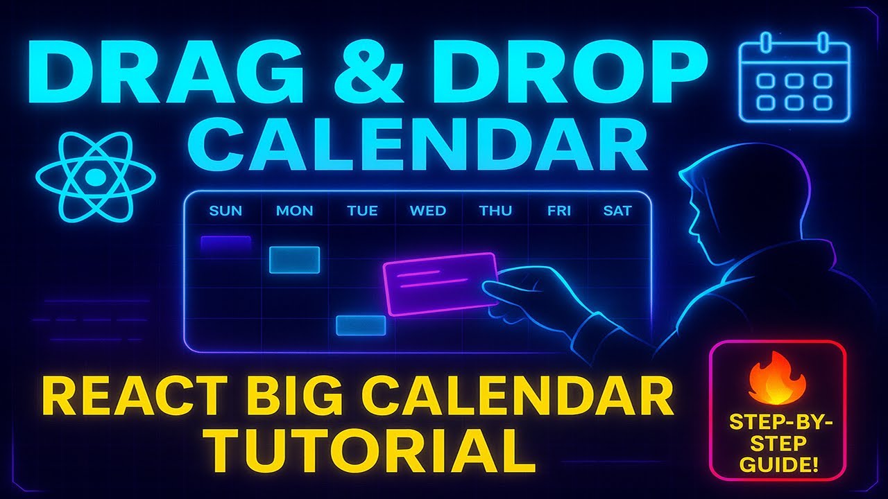 React Big Calendar Tutorial | Custom Styling | Drag and Drop | Interactive