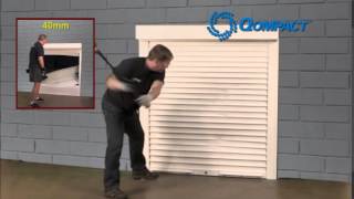 Smash Test for Rolling Shutters – INTERNATIONAL SHUTTER SYSTEM INC