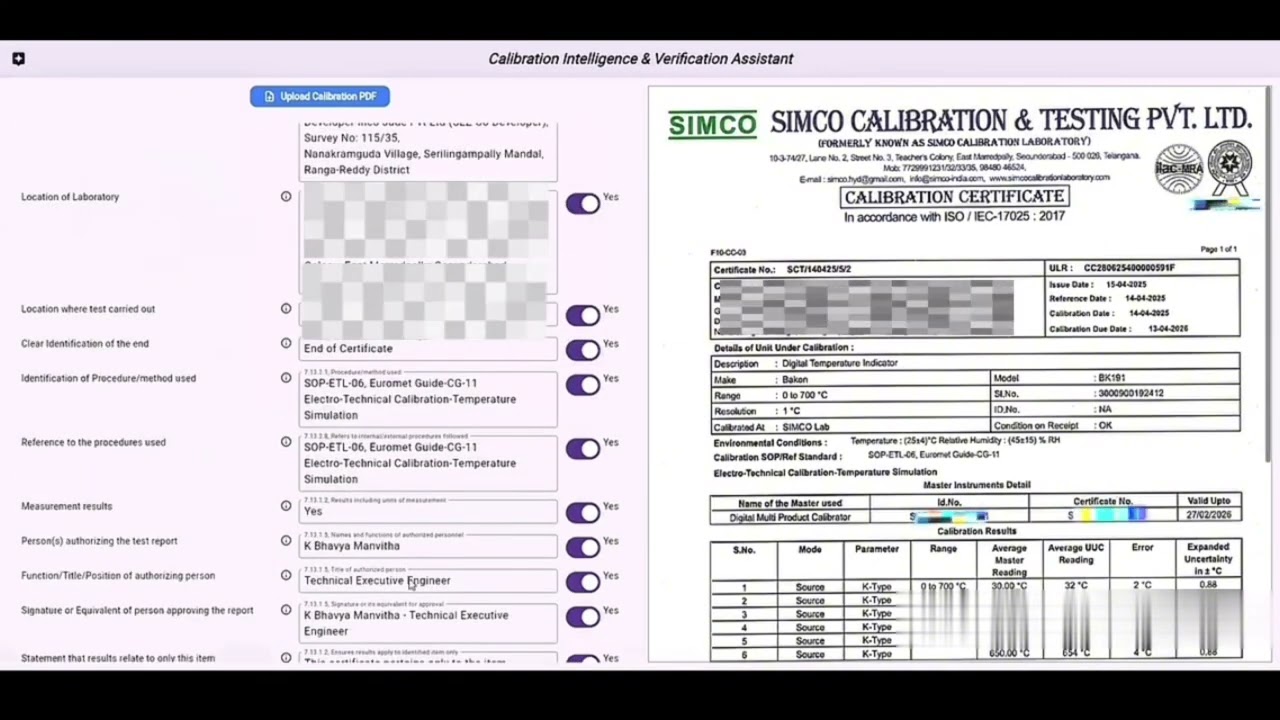 Herin Electronics PDF Verification Assistant