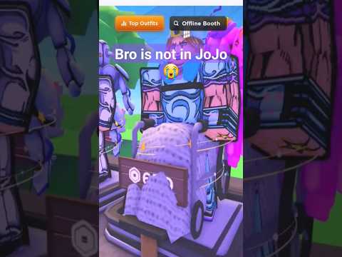 #gaming #funnyvideos #roblox #anime #jojo BRO IS NOT IN JOJO'S BIZARRE ADVENTURE ‼️😭 - Buy My Avatar