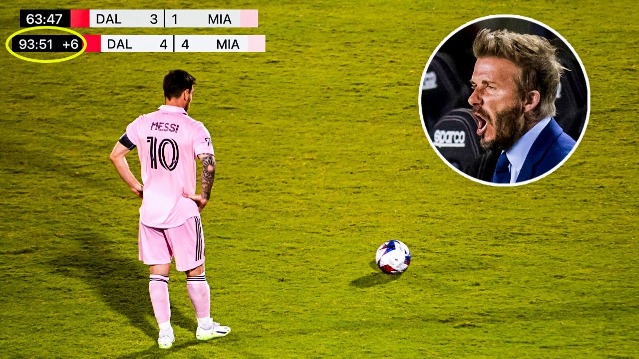 The Day Lionel Messi Saved Inter Miami & IMPRESSED David Beckham