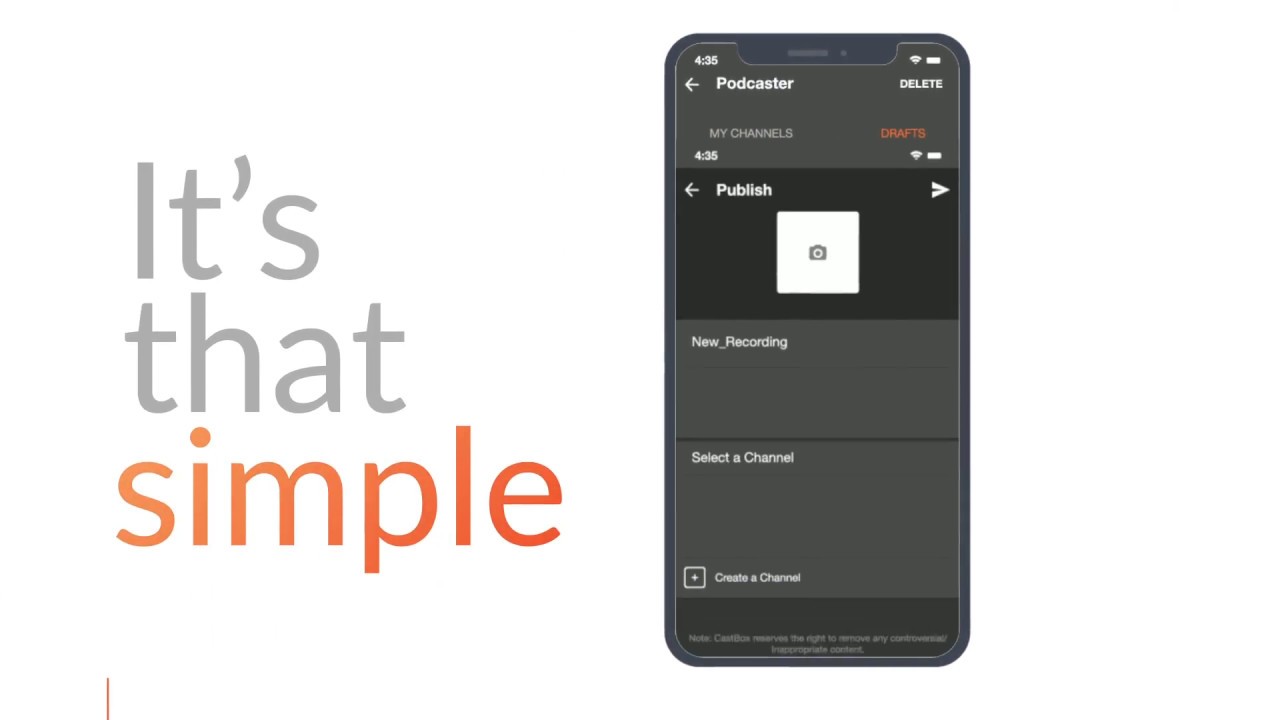 How to record & upload your podcast on Castbox