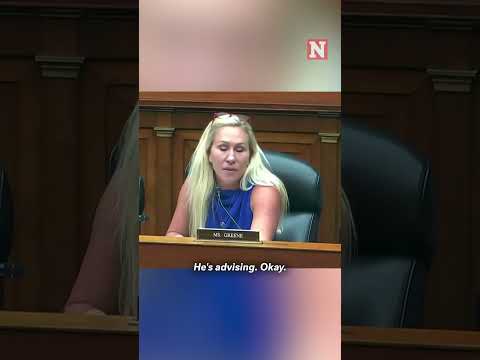 Marjorie Taylor Greene Makes Derogatory Comments To Jasmine Crockett