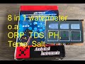 Jual Wifi Online Water Quality Monitor 8in1 Ph Tds Ec Cf Orp Salt Sg ...