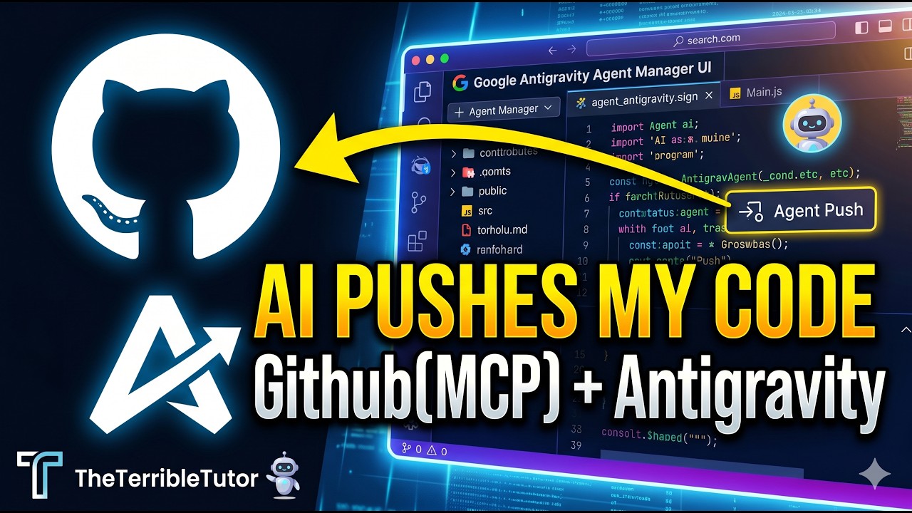 How to Connect GitHub to Google Antigravity using MCP
