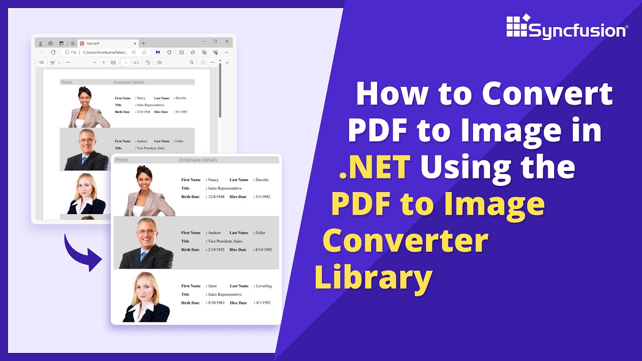 Convert PDFs to Images in .NET Using the .NET PDF Library