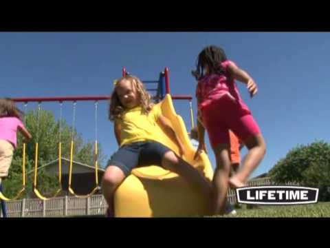 Lifetime Monkey Bar Swing Set (Primary) 90177 - KitSuperStore.com