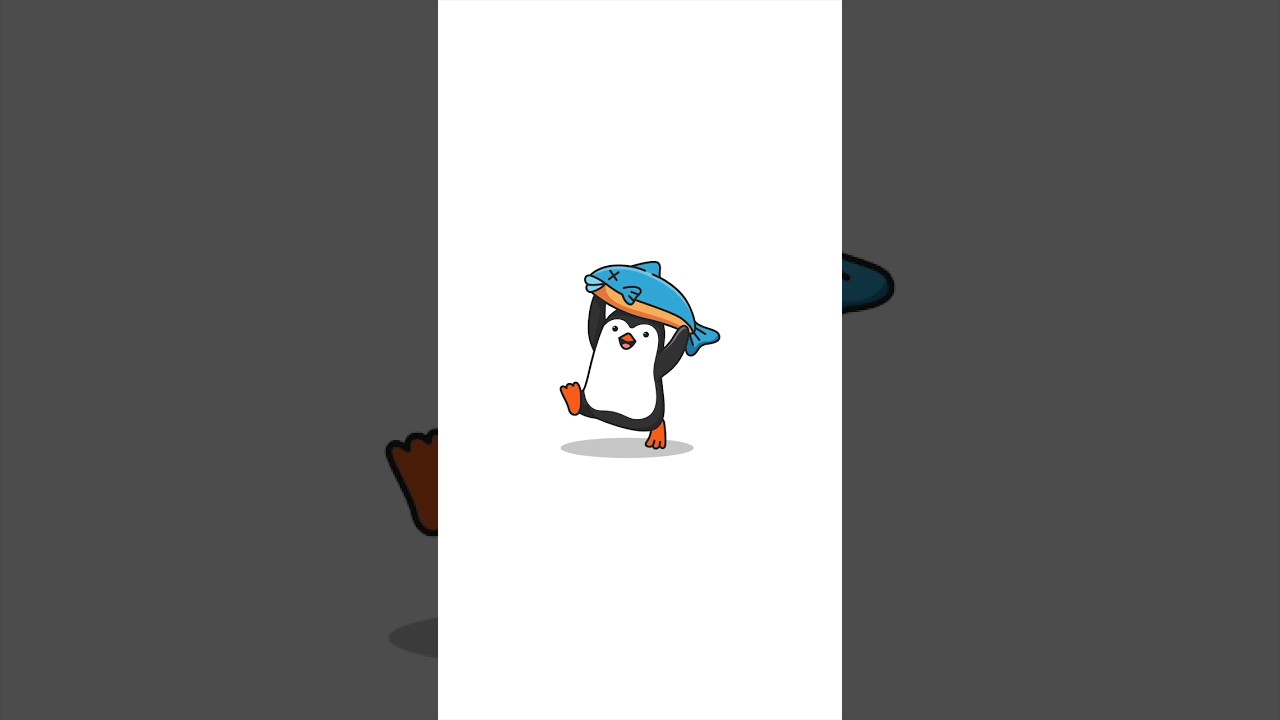 Cute Penguin..#illustration #character #designs #art #adobeillustrator #mascot #penguin #penguins