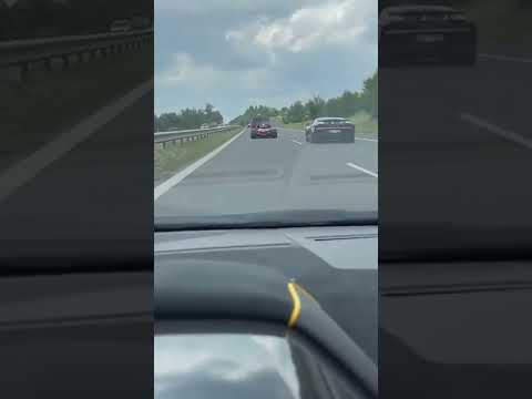 An F1 car just casually on the highway π³