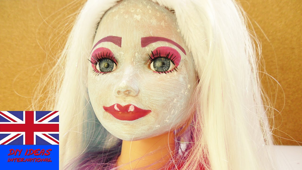 MONSTER HIGH Make up and STYLING TUTORIAL for Abbey Bominable!