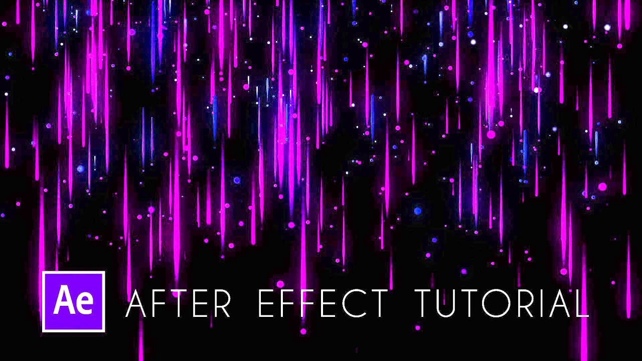 After Effect Tutorial: Particles Motion Graphic | Trapcode Particular