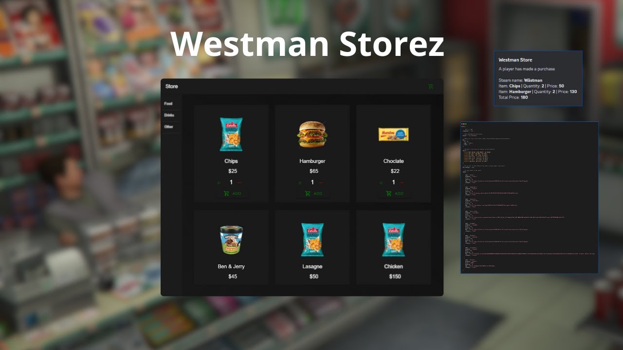 [ESX/QB] Store System - FiveM Releases - Cfx.re Community