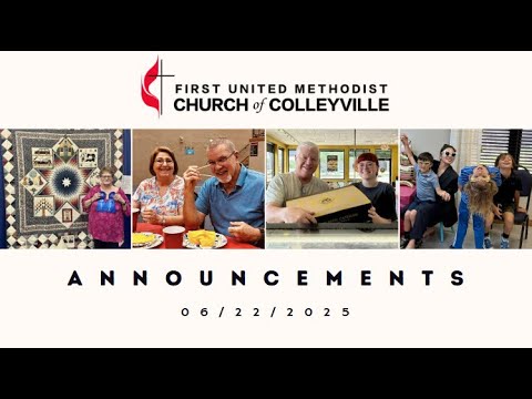 FUMCC Announcements 06/22/2025
