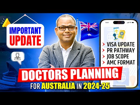Australian Visa Update 2024-25 | Medical Doctors Visa 190 & 491 | Western Australia Invites Doctors
