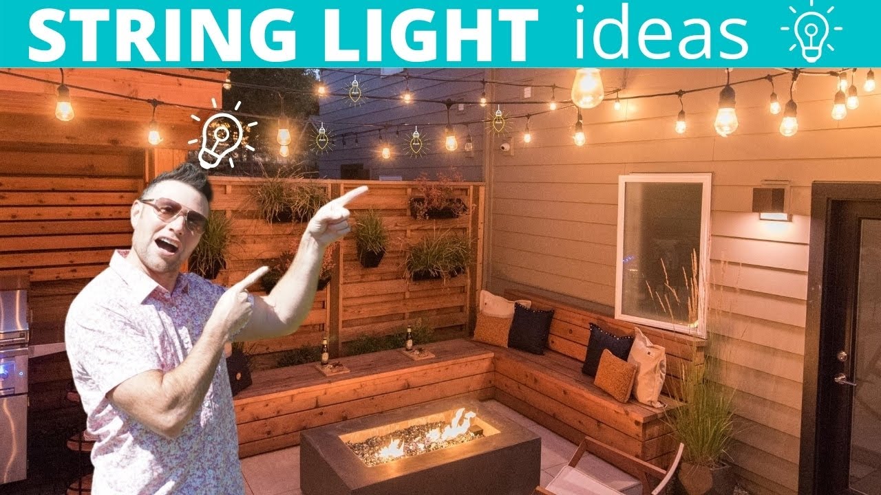 String Lights (Backyard Patio Ideas)