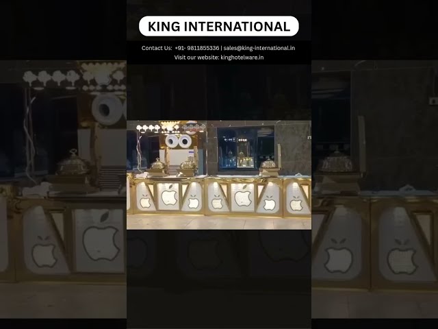 CATERING COUNTER - Stainless Steel Wedding Catering Display Counter A11 ...