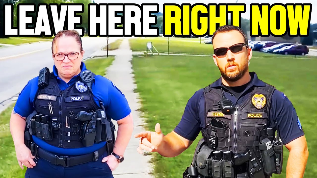 He Got TRESPASSED From PUBLIC PROPERTY!