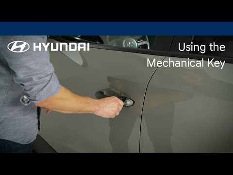 Using the Mechanical Key | Hyundai