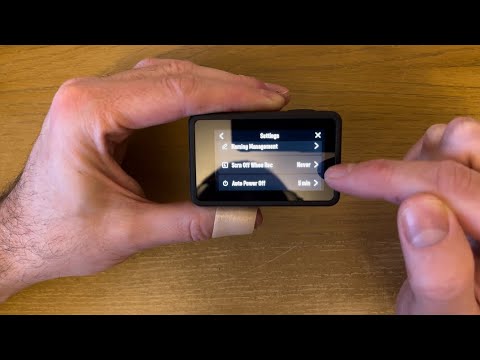 Action 4 Tutorial | How To Turn Off The Front And Back Screen Whilst Filming On The DJI Action Cam 4