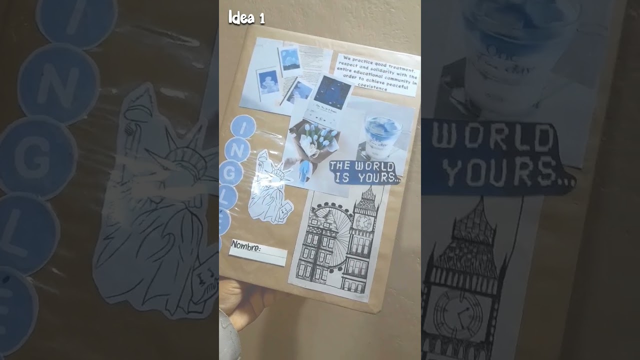 ♡Ideas para forrar tu cuaderno♡ (parte 3) #yelizastudy