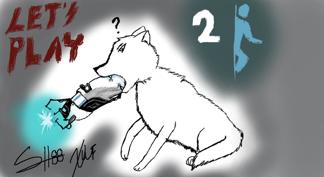 Portal 2 - Wolf Speedpaint