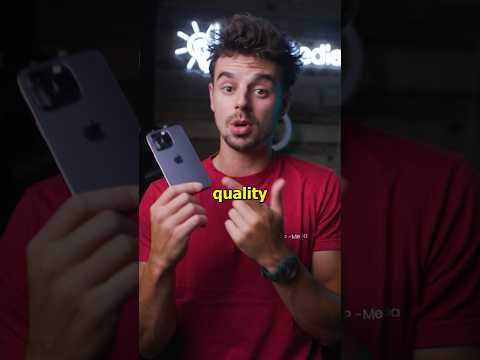 📲 iPhone camera settings for best video quality