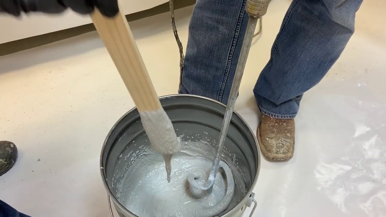 Semstone Blended Mortar Viscosity Check