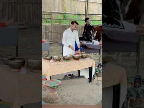 Equine assisted sound therapy #nirvanapscc #soundhealing #mentalhealth