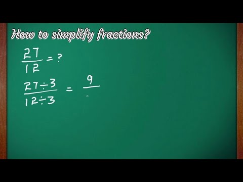 Simplification of Fractions in Hindi/ Urdu by Ameena's Notebook