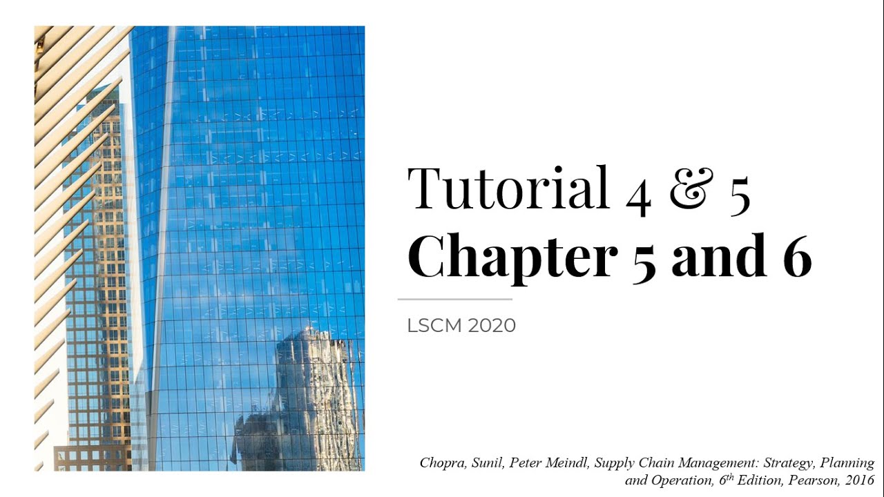 Tutorial 4 Chapter 5