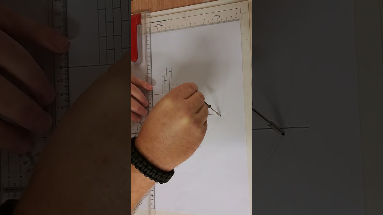 Setting out an Equilateral Gothic Arches