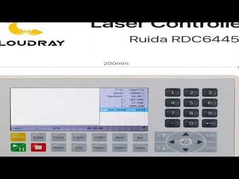 Cloudray CO2 Laser Controller Panel for Ruida RDC6445G RDC6442S RDC6432G RDC6332G/M RDLC320-A CNC