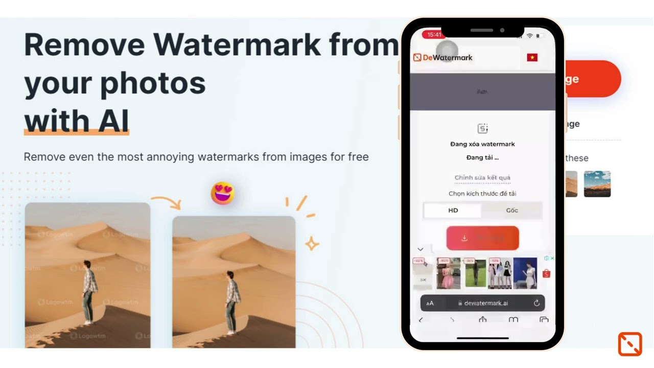 How to Remove Watermarks Easily with dewatermark.ai | Full Tutorial