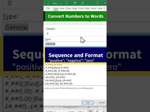 Convert numbers to words by using Number Format