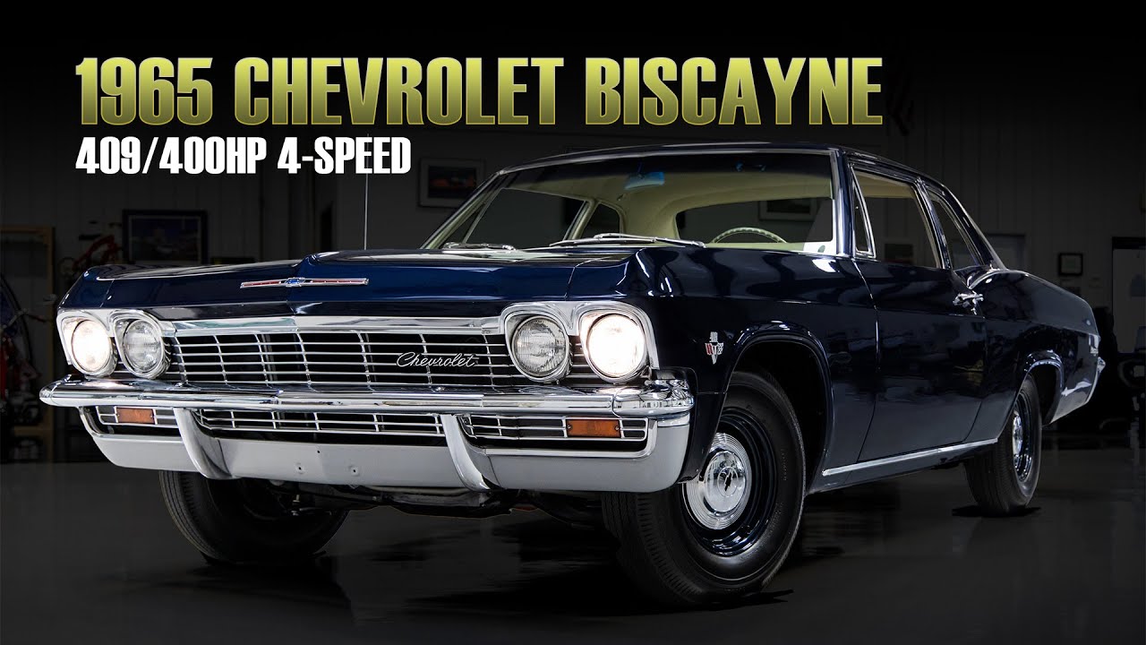 Plain-Looking 1965 Chevrolet Biscayne Is a Super Rare Sleeper With a ...