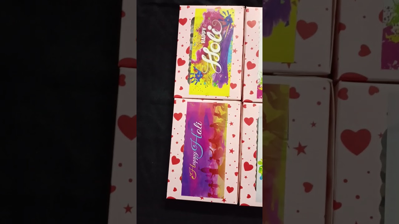 Holi Chocolate Boxes