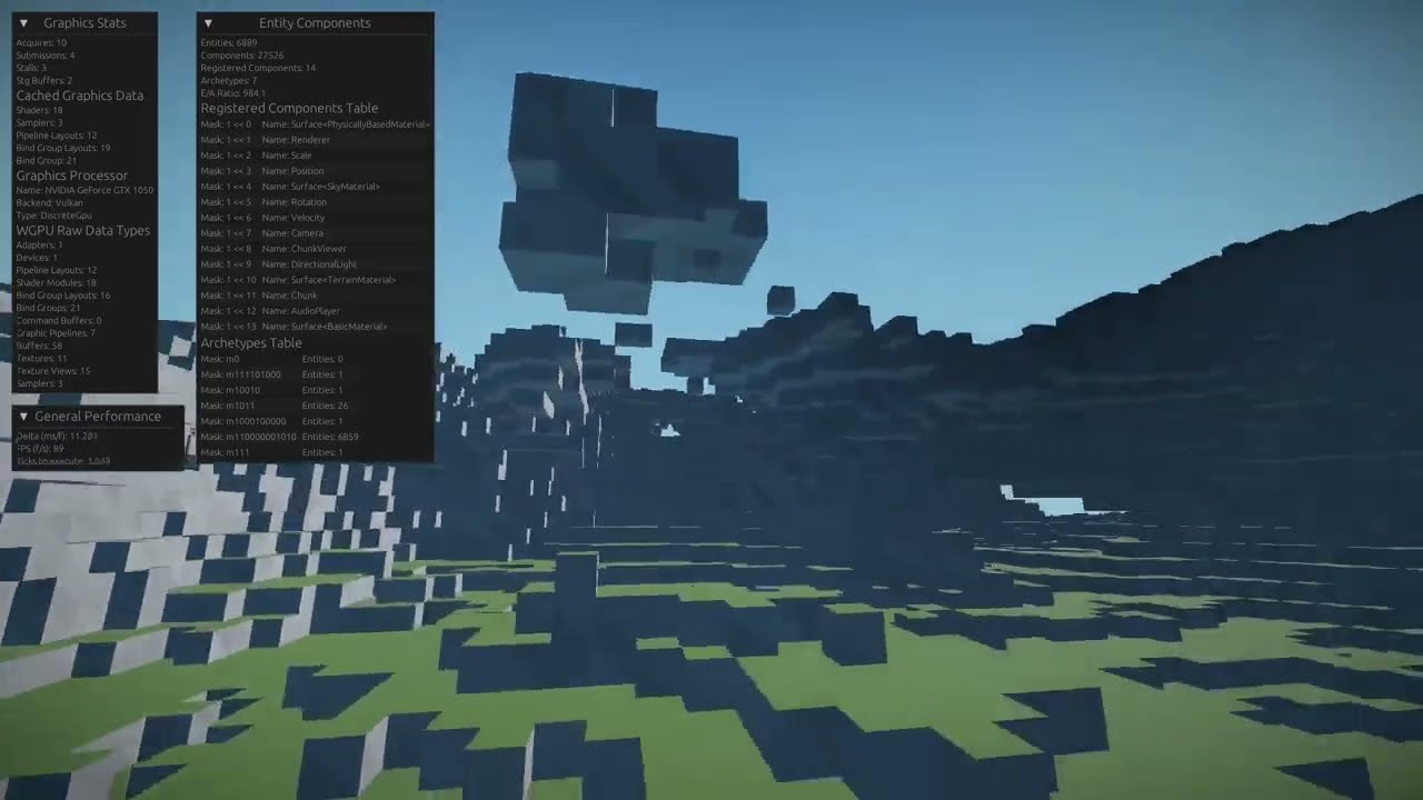 GPU Terrain Test using Rust & WGPU