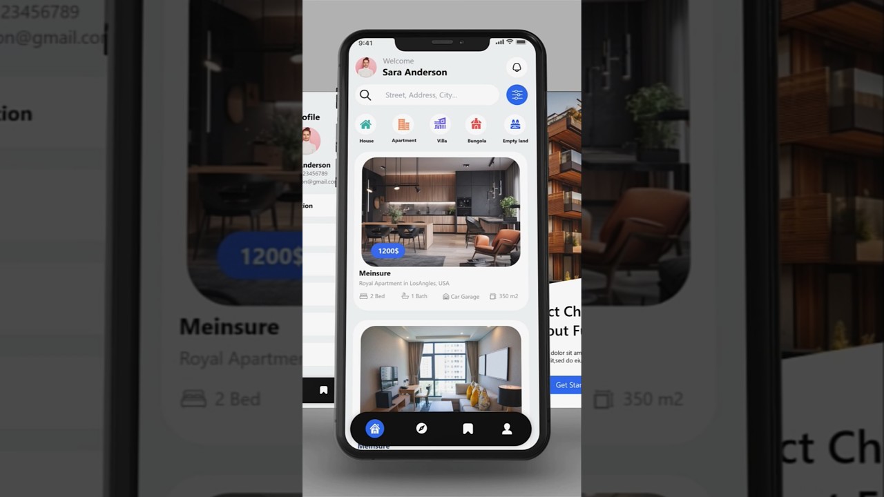 how to build Real Estate app in android studio? #android_studio #coding #jetpackcompose   #java