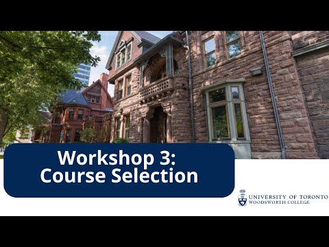Workshop 3: Course Selection