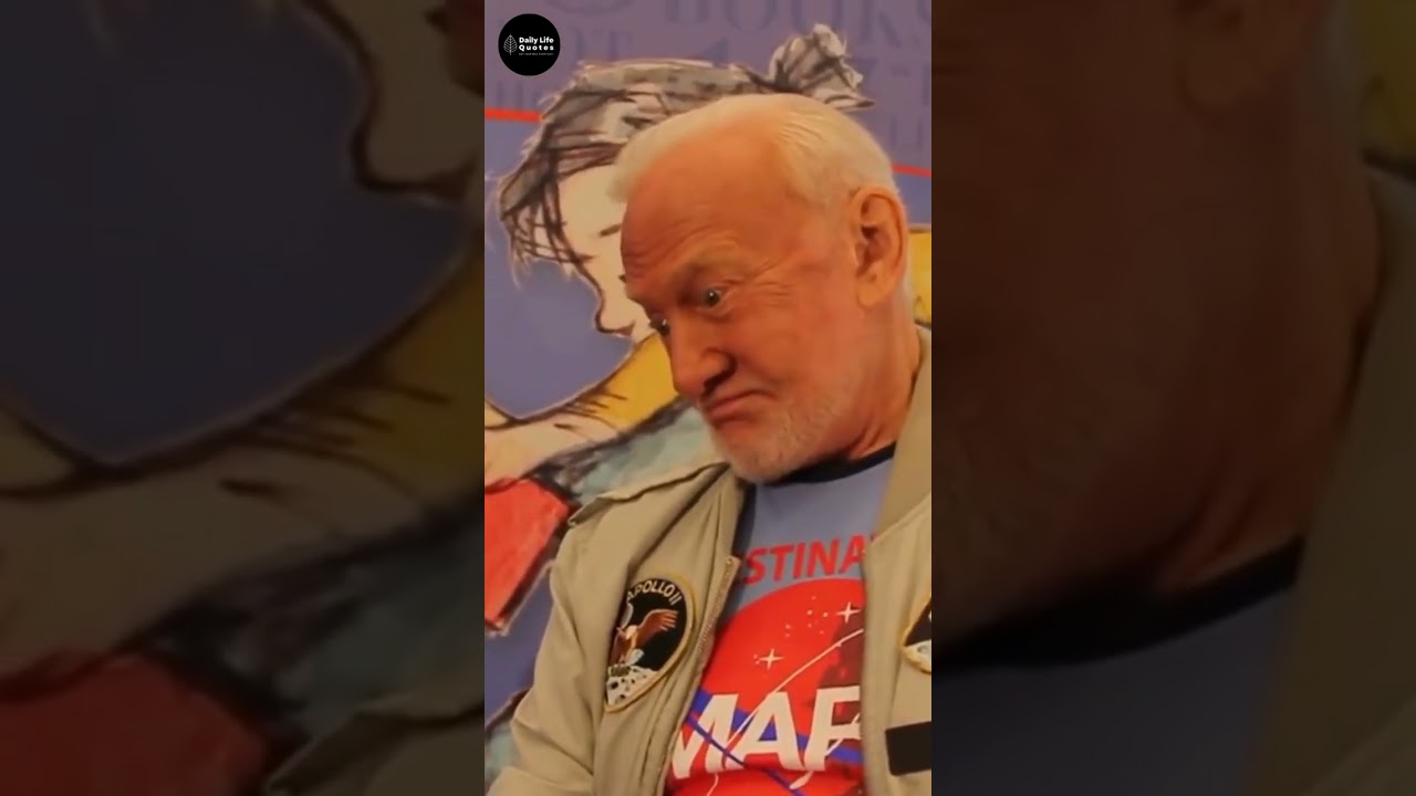 Buzz Aldrin - Did the moon landing actually happen? 🔥 | #shorts #daily_life_quotes