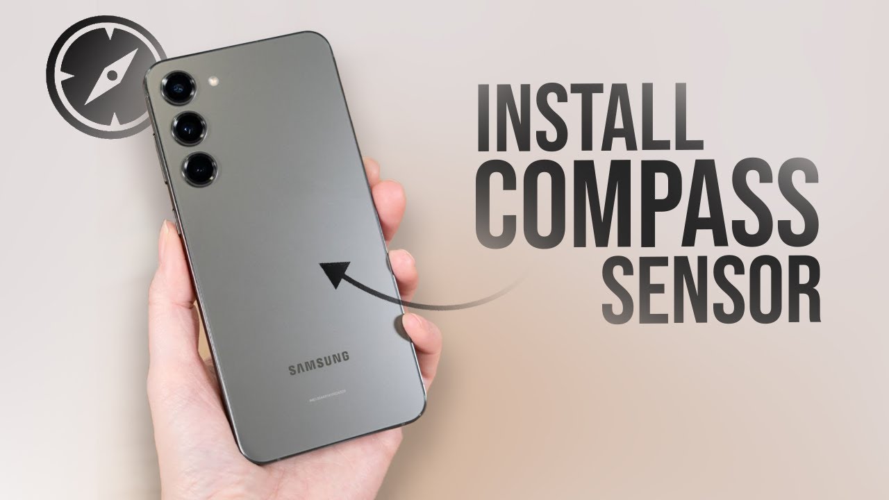 How to Install Compass Sensor in Android Phone (explained)