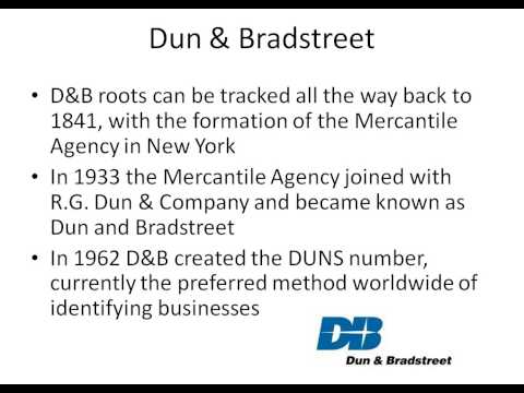 Dun & Bradstreet, D&B